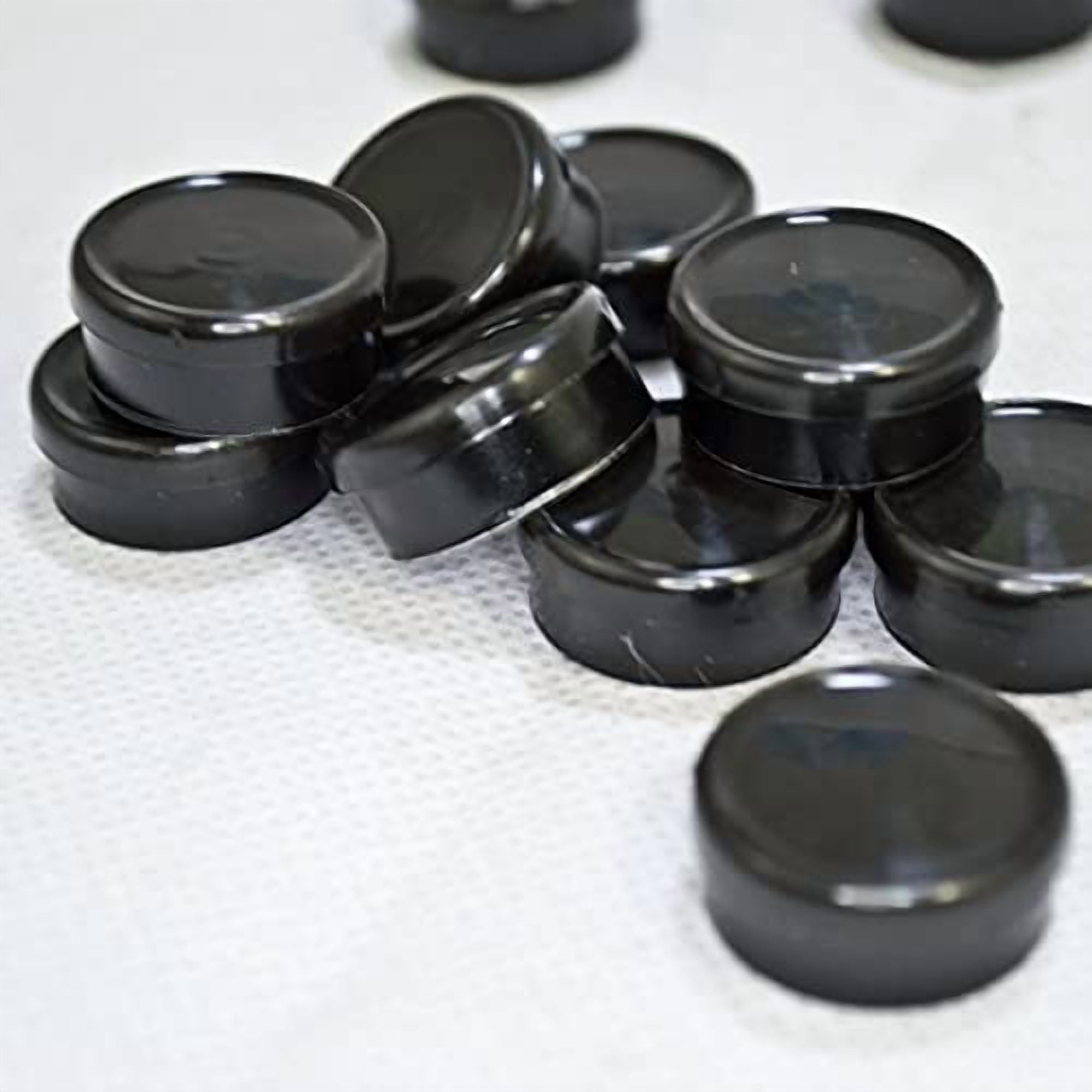 20MM / 13MM Dual/Single Tone Flip Top Seals[Caps] (20MM, Black-Black ...