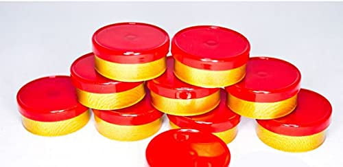 20MM / 13MM Dual/Single Tone Flip Top Seals[Caps] (20MM, Red-Gold, 1000 ...