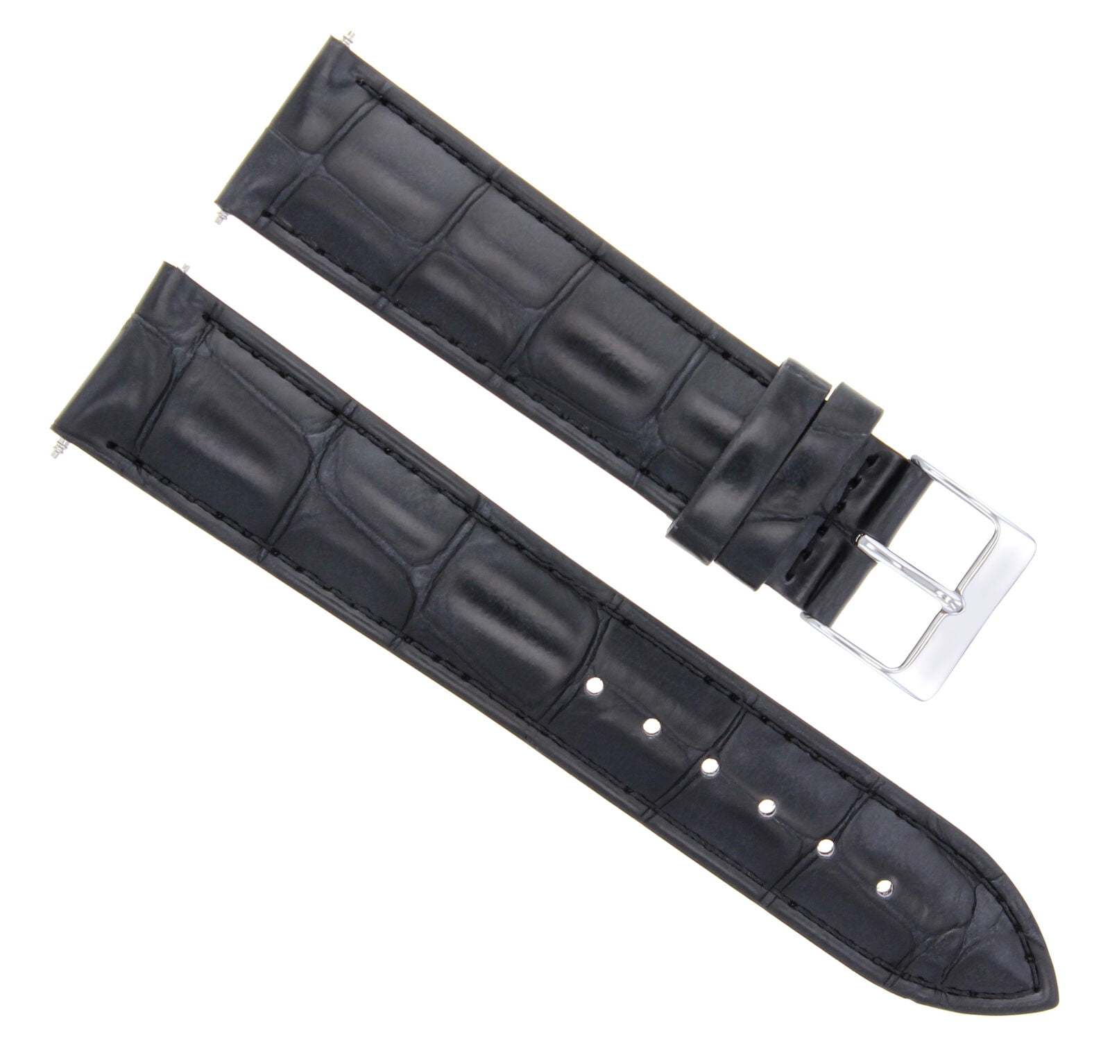20MM LEATHER WATCH BAND STRAP FOR RAYMOND WEIL 5466-ST-00300M QUARTZ ...