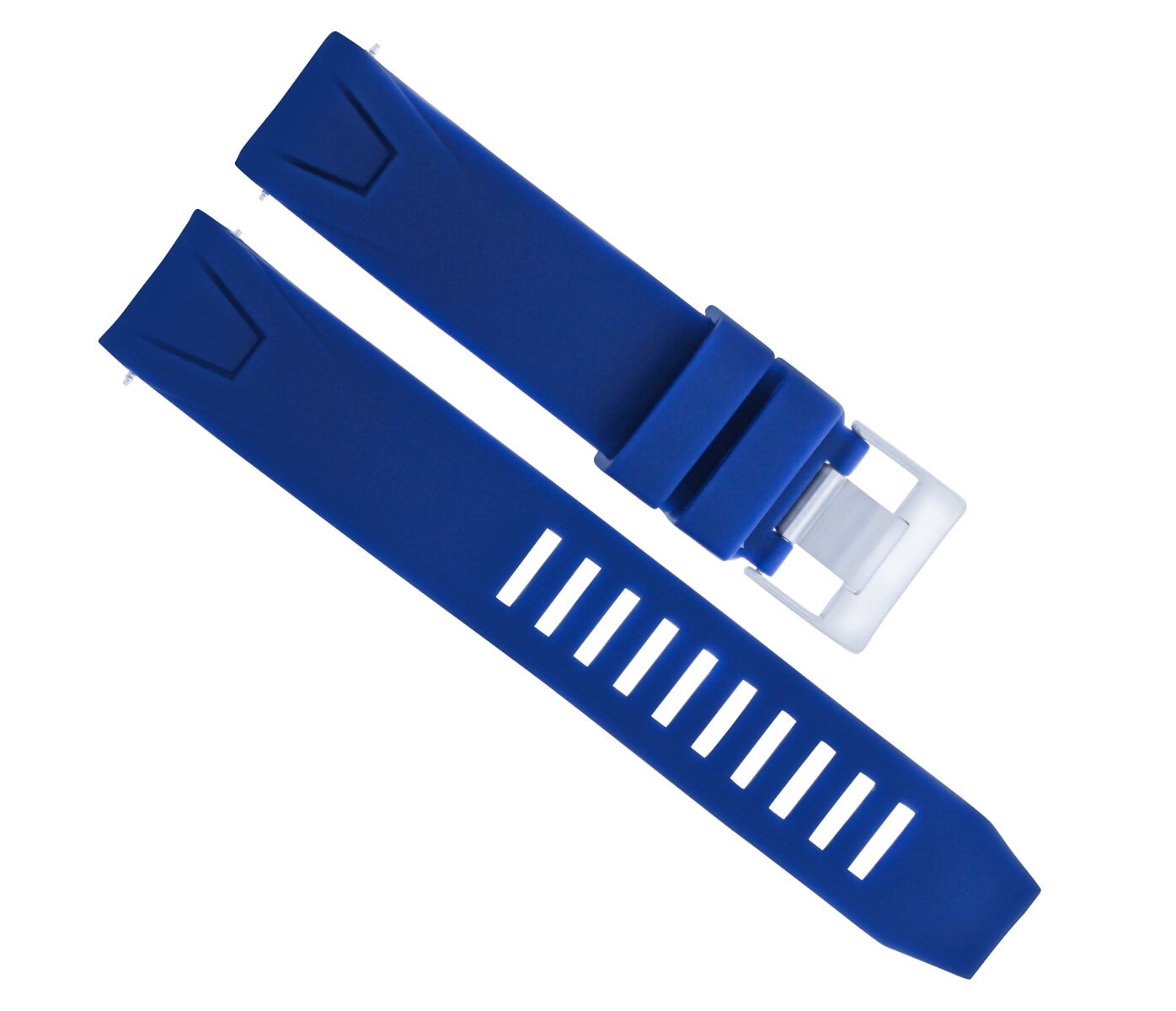 20MM Rubber Band Diver Strap Bracelet For 41MM Omega Seamaster Planet ...
