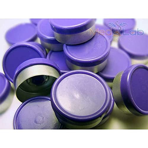 20MM Single Tone Flip Top Seals[Caps] (20MM, Violet, 1000) - Walmart.com