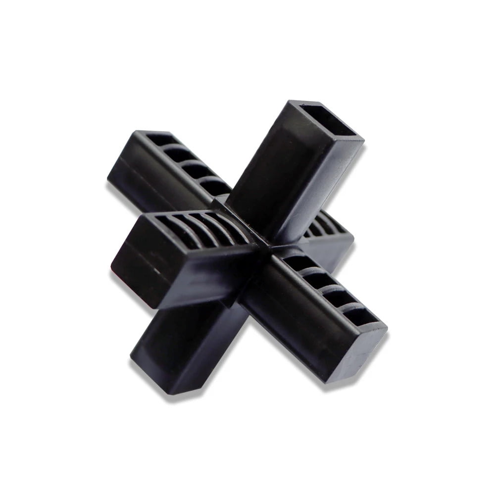20MM X-L-T Shape Square Pipe Fitting 20X20 Pipe Angle Code Six Way ...