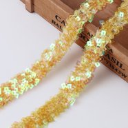 Threadart 6MM Sequin String - 80 Yard Roll - Silver LZ - For Crafting ...