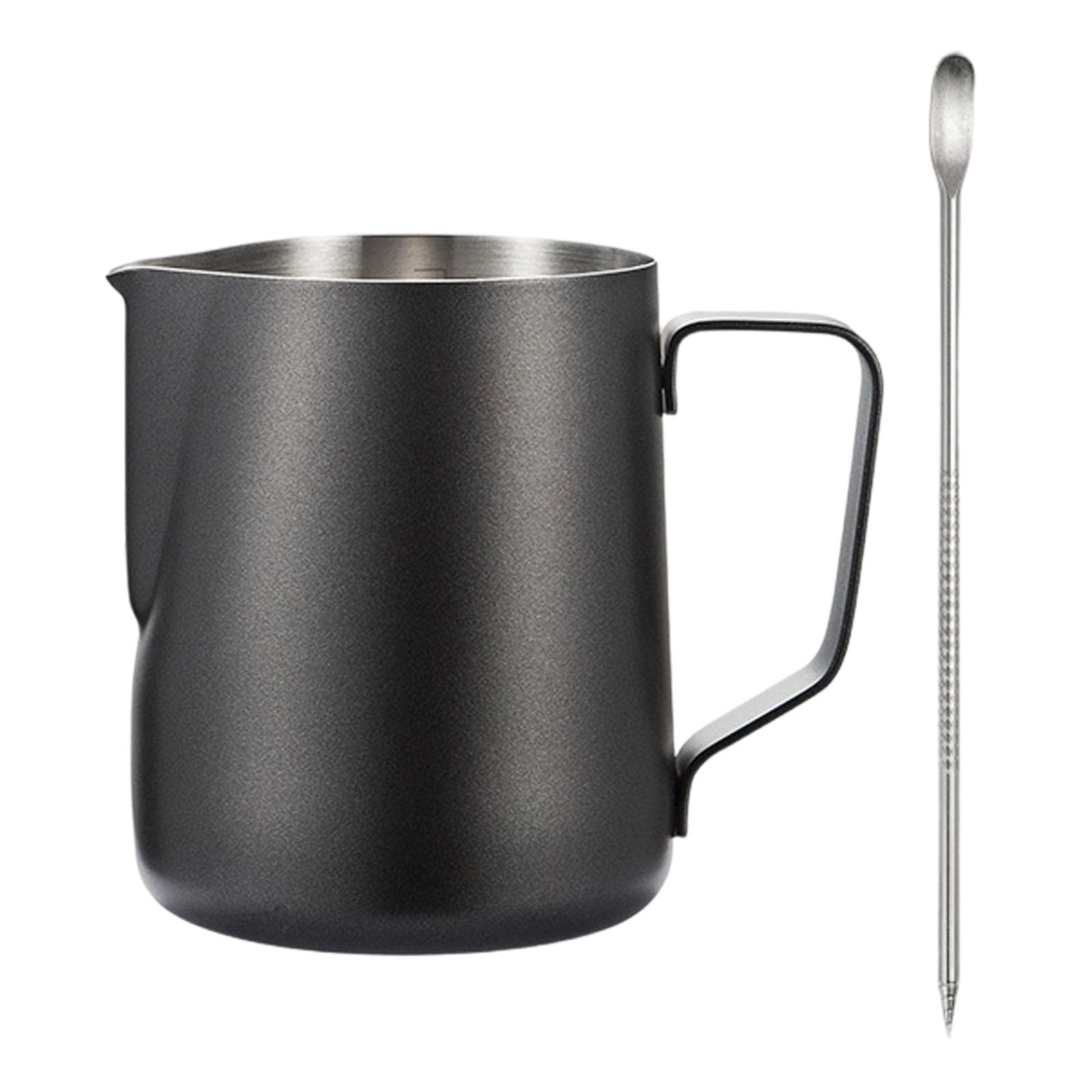 20Oz Frothing Pitcher, 600Ml Food-Grade Stainless Steel Milk Steaming ...