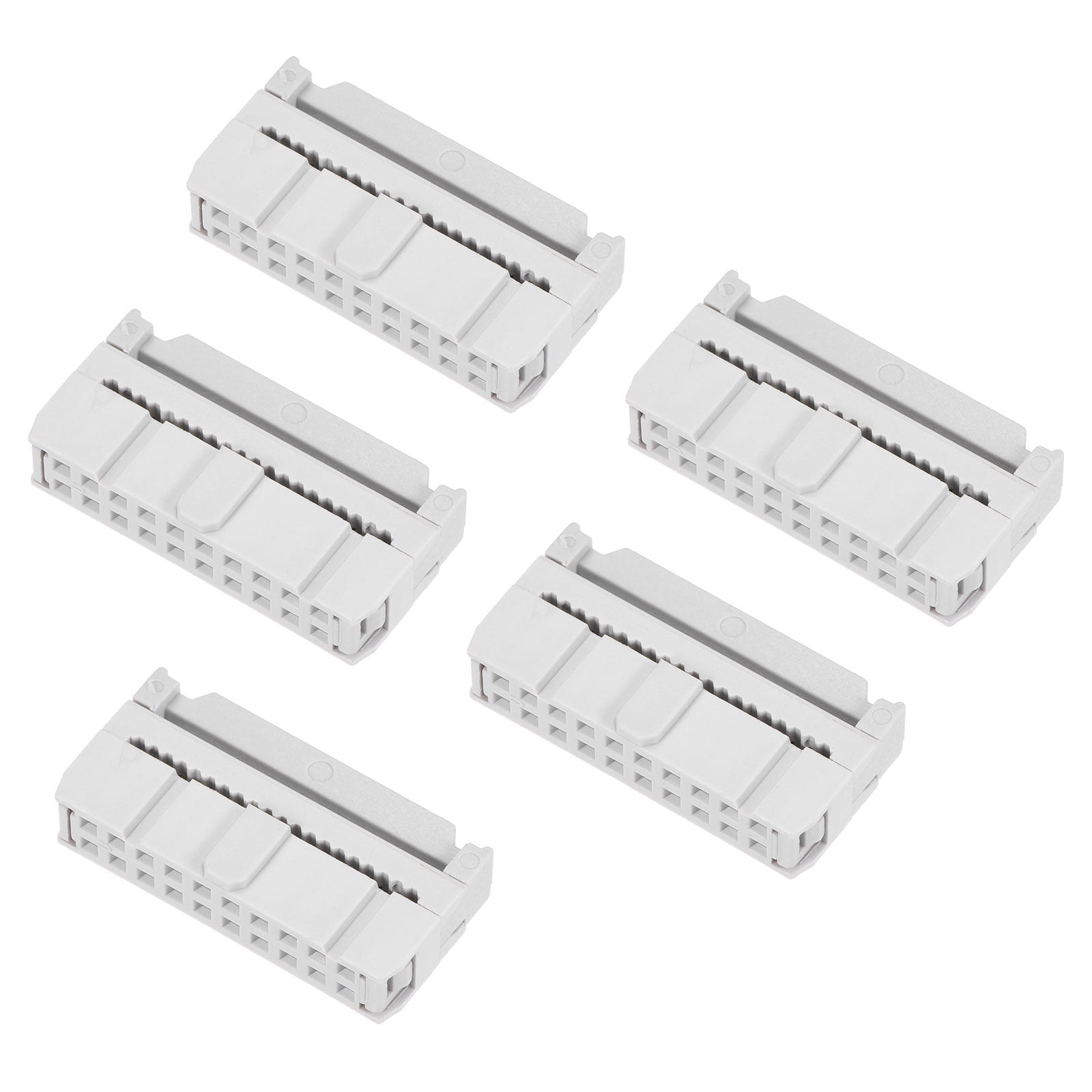 20P Dual Rows 2.54mm Pitch Transition Plug Socket for Flat Ribbon Cable ...