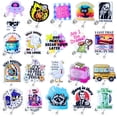 20PC Funny Cute Nurse Badge Reels Bulk Pack Retractable Clip Holder ...