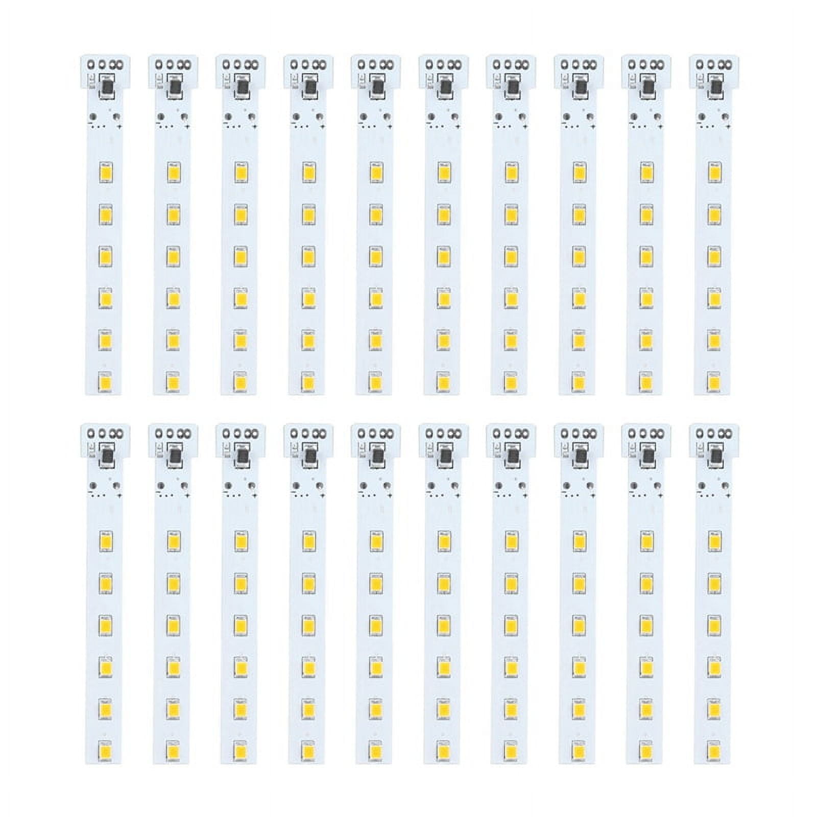 20PCS 1.2V Solar Circuit Board DIY Flame Light Control Board Battery ...