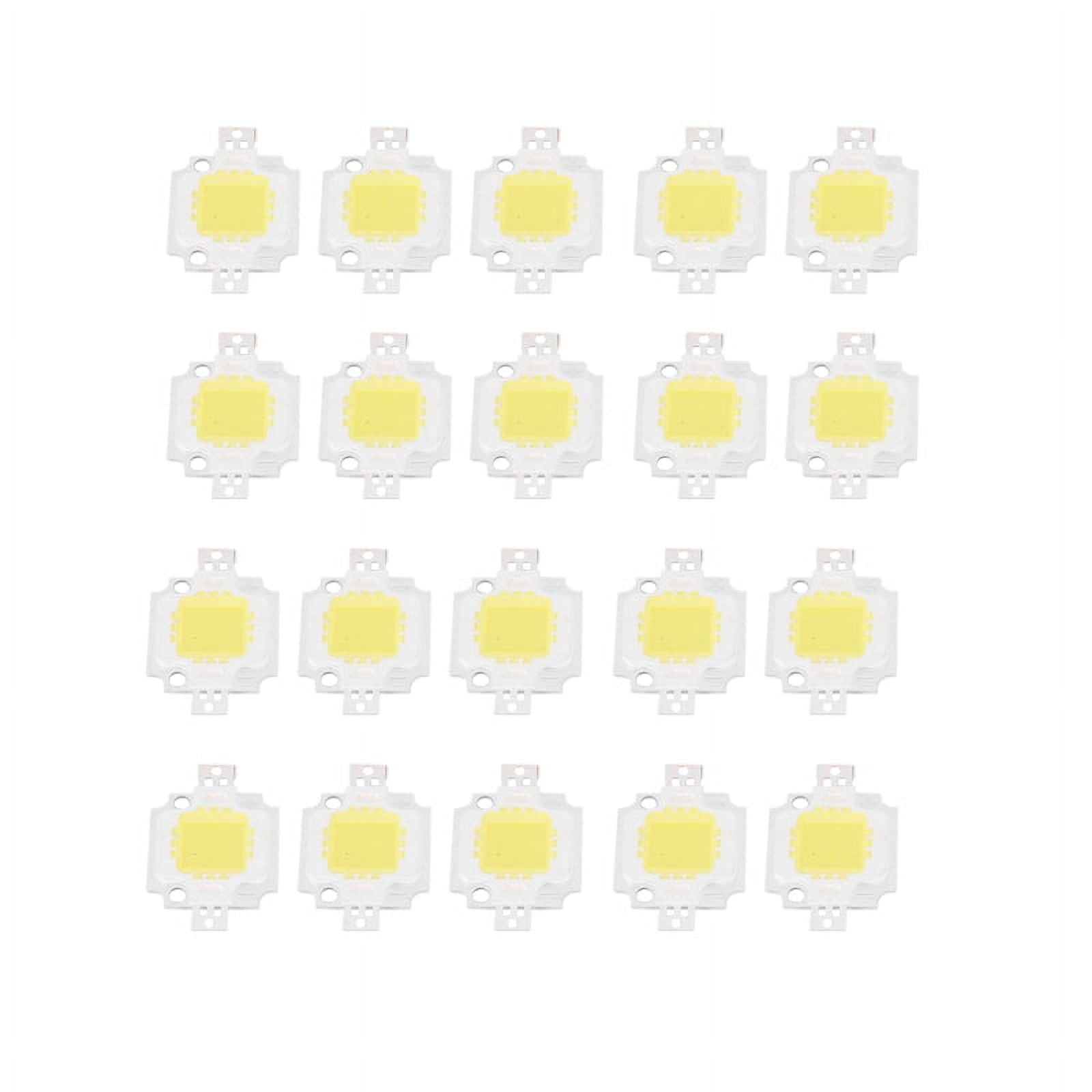 20PCS 10W LED Pure White High Power 1100LM LED Lamp SMD Chip light Bulb ...