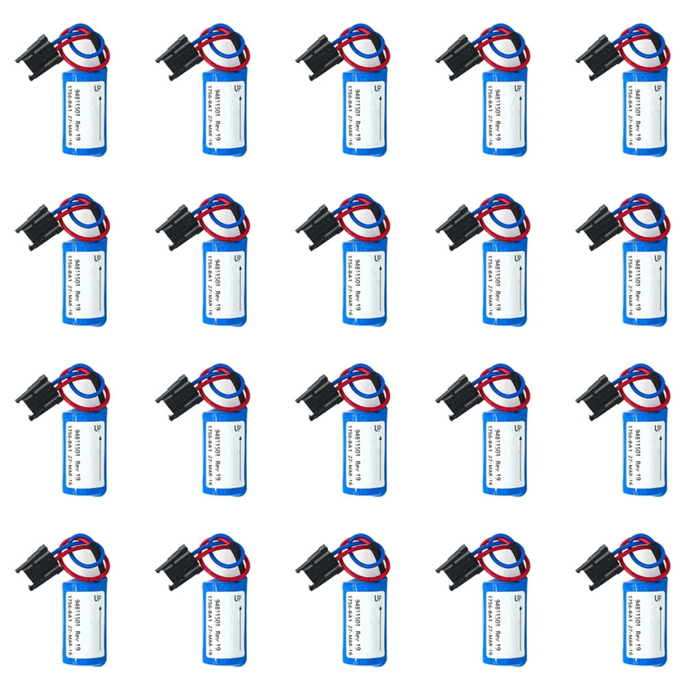 20PCS 1756-BA1 3V 1800mah Non-Rechargeable Lithium Battery for CNC ...