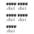 20PCS 32mm Long Shaft Wall Quartz Clock Movement Mechanism Repair Tool ...