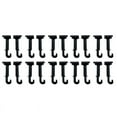 20PCS 35mm Solar Panel Water Drainage Clips,Side PV Modules Clips for ...