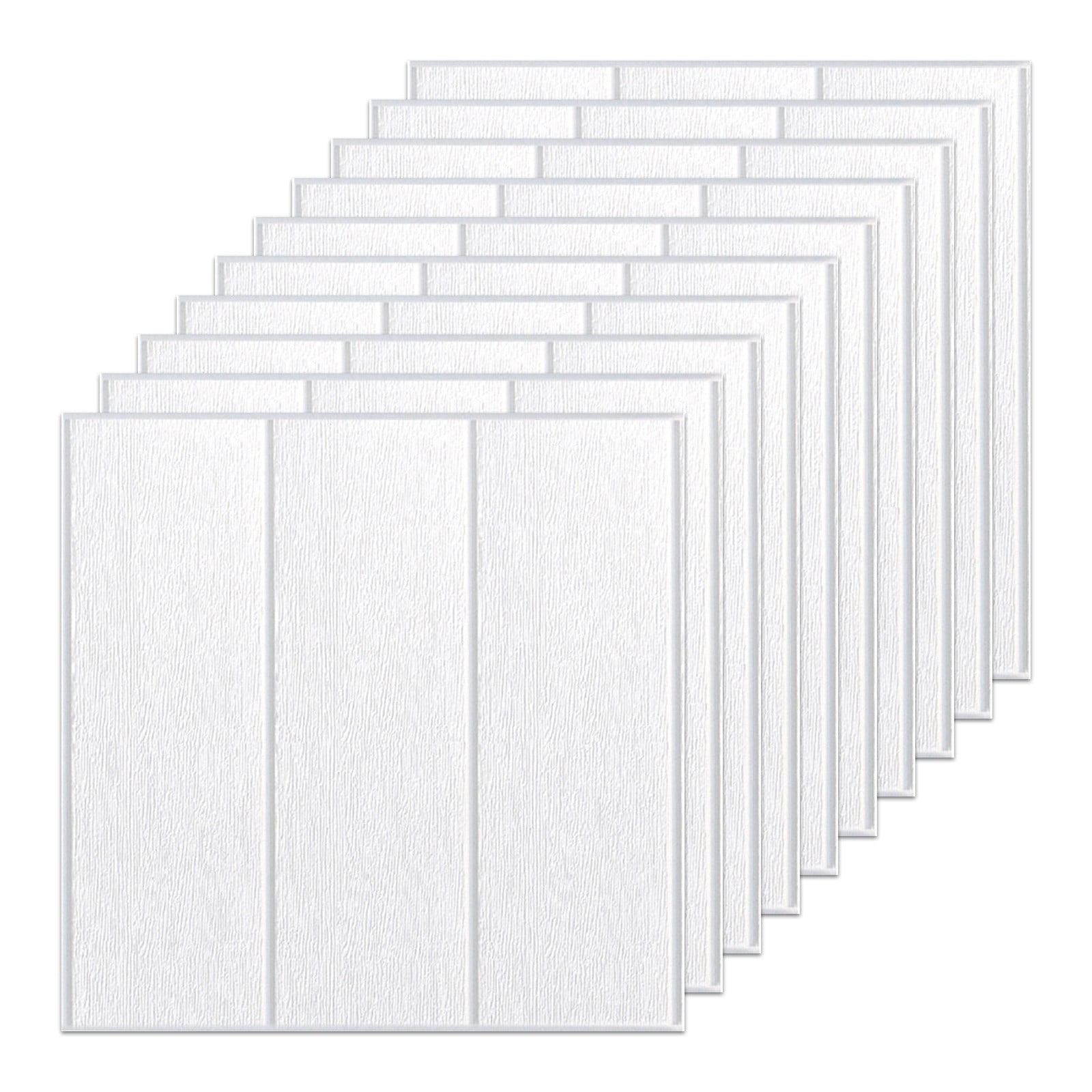 20PCS 3D Self-Adhesive Wall Panels, Faux Brick for Bedroom and Kitchen ...