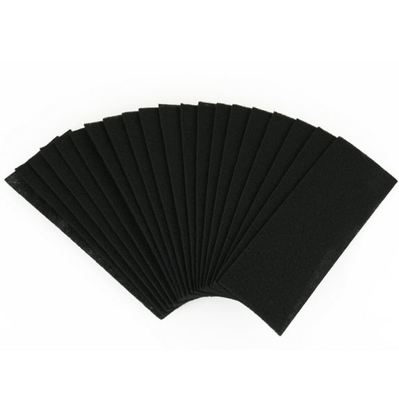 20PCS 4" x 12" Activated Carbon Air Filters for Home Charcoal Floor ...
