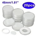 20PCS 46mm Plastic Coin Holder Capsule Storage Case Display Box+5 Sizes ...