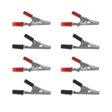 WGGE WG-026 10 Pieces and 5 Colors Test Lead Set & Alligator Clips,20.5 ...
