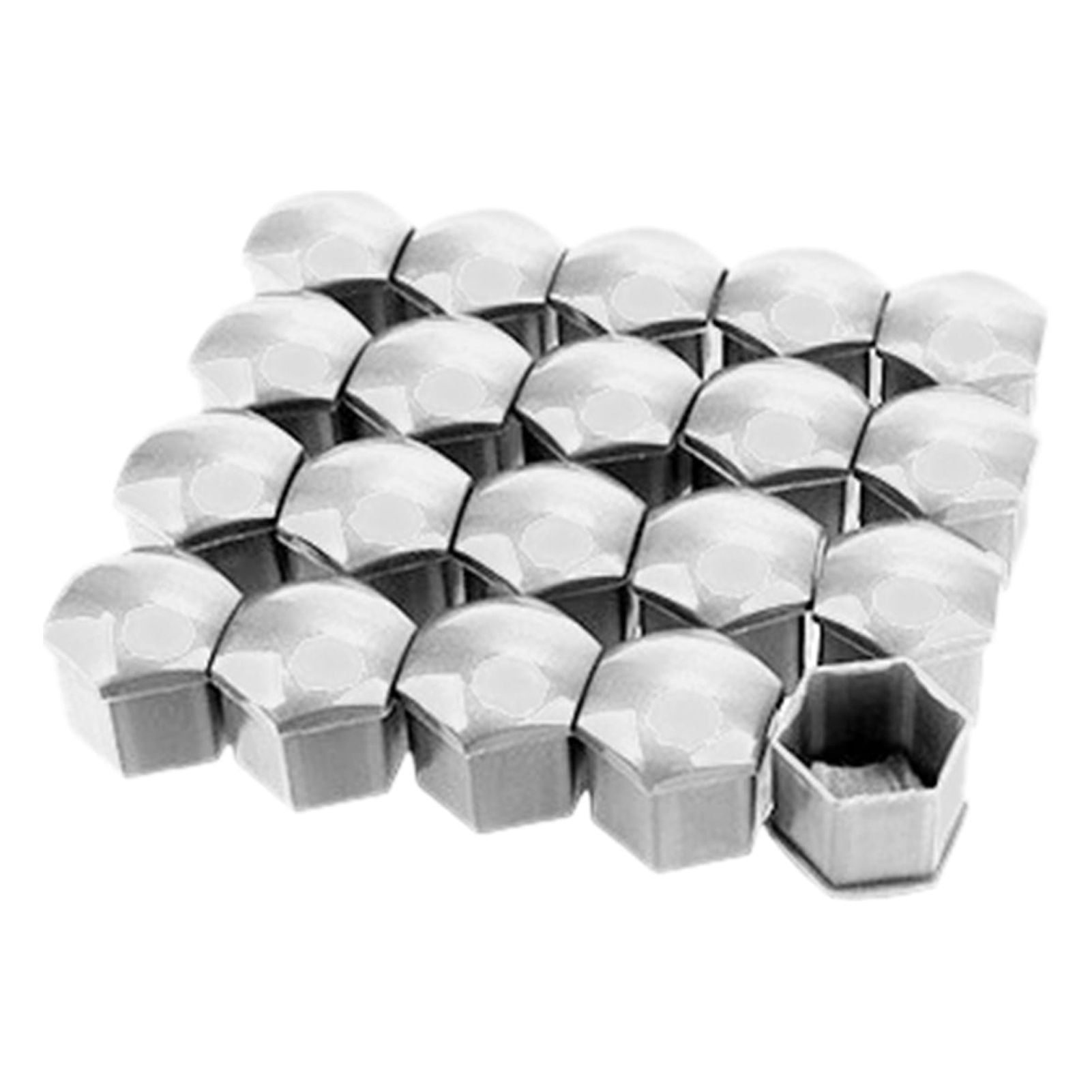 20PCS Car Wheel Hub Nut Protective Cover Dustproof Decoration Snap in ...