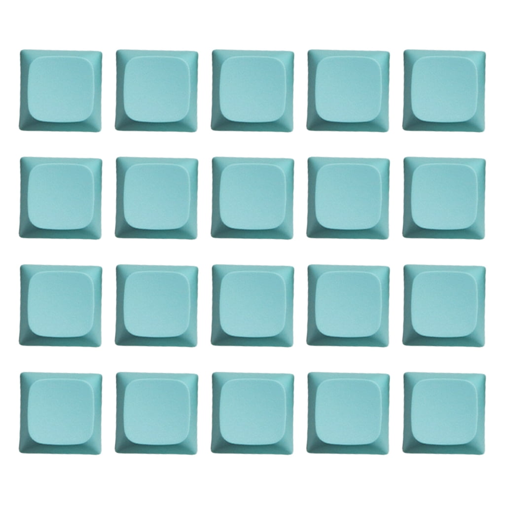 20PCS Color PBT Keycaps For Mechanical Keyboards Blank 1U Customizable ...
