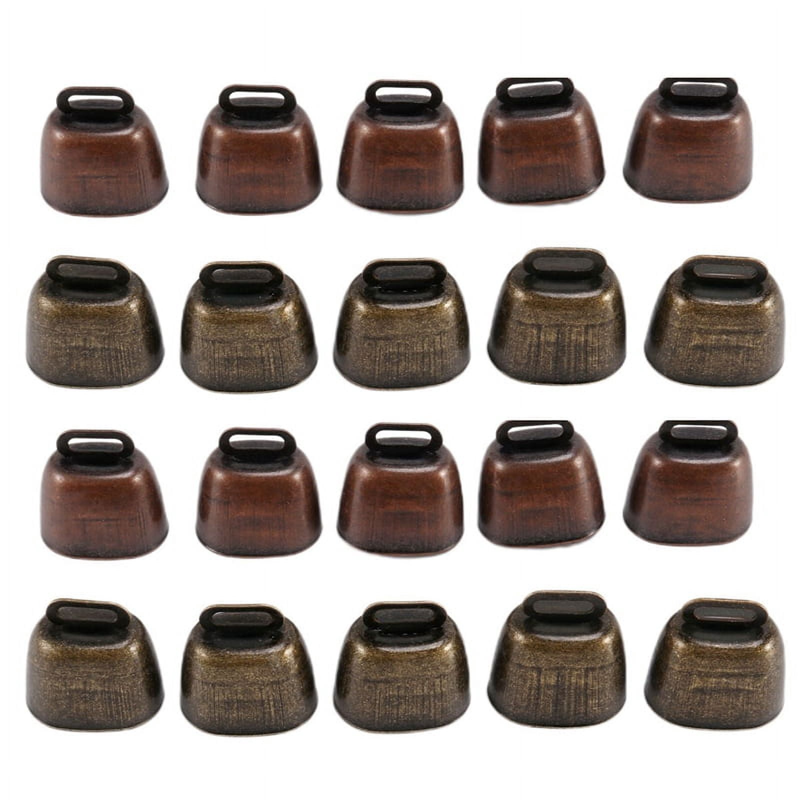 20PCS Cow Horse Sheep Grazing Small Brass ,Cowbell Retro Bell for Horse ...