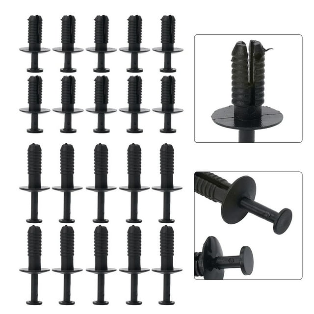 20PCS Expanding Rivet Clips Push-Type Retainer For For For For BMW E30 ...