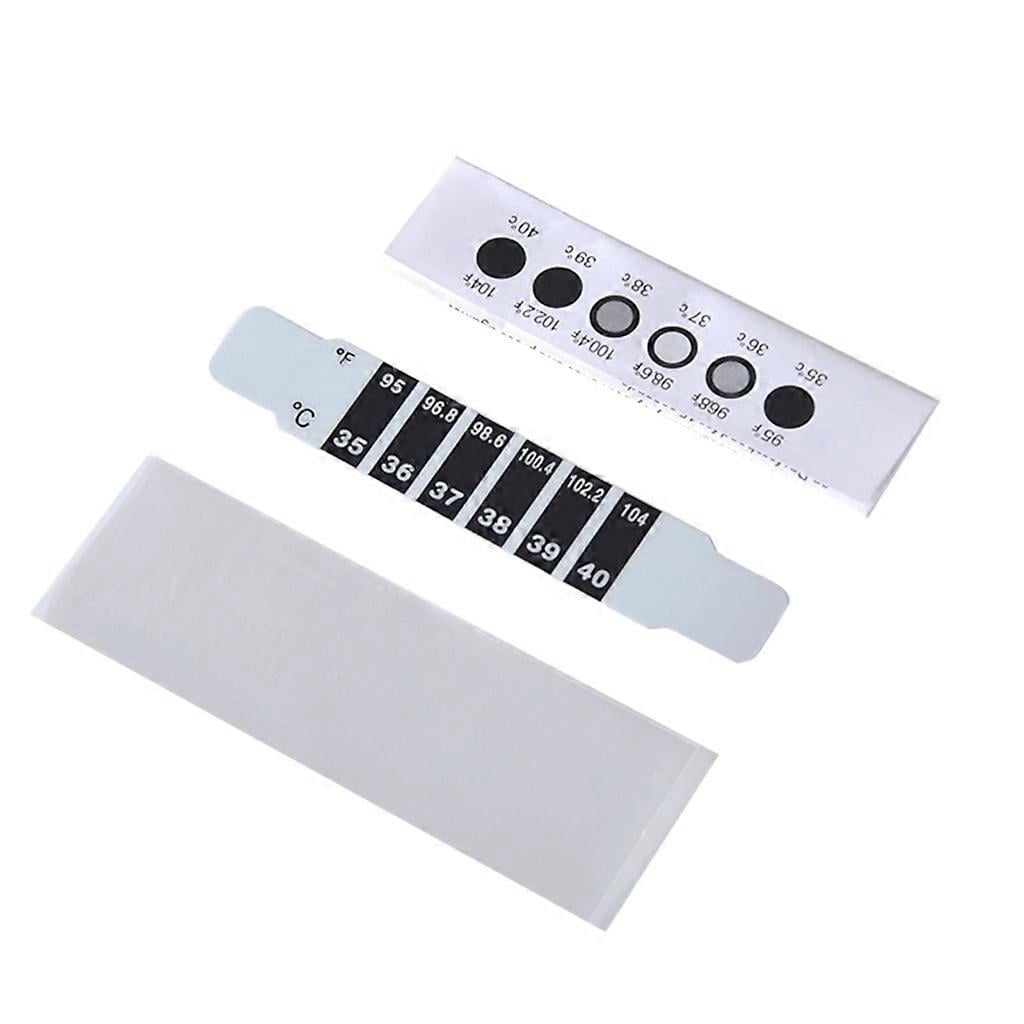 20PCS Fever Stickers Children Forehead Thermometer Fever Track Testing ...