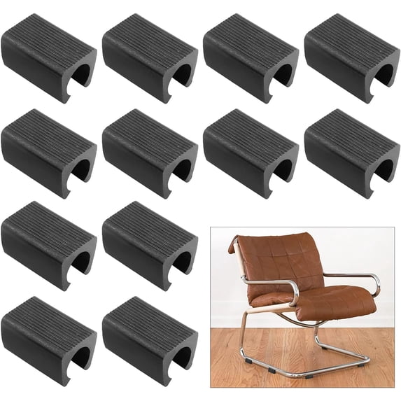 20PCS Furniture Feet Protectors 14mm Cap, Bar Stool Floor Protectors ...