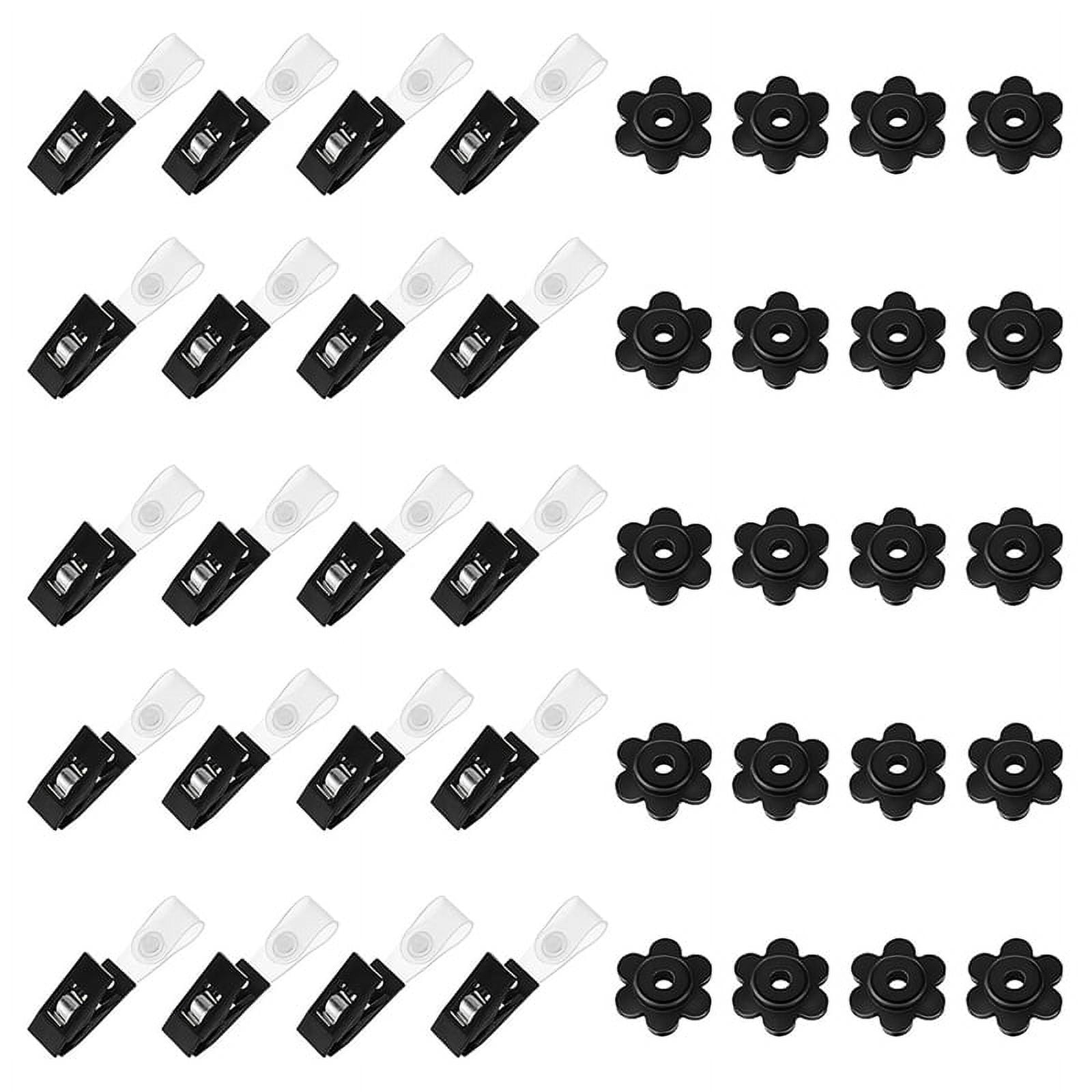 20PCS Garden Flag Stoppers Clips for Outside Anti Wind Small Holders ...