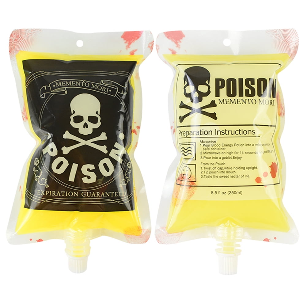 20PCS Halloween Cosplay Drink Container Bag Food Grade Material Vampire ...