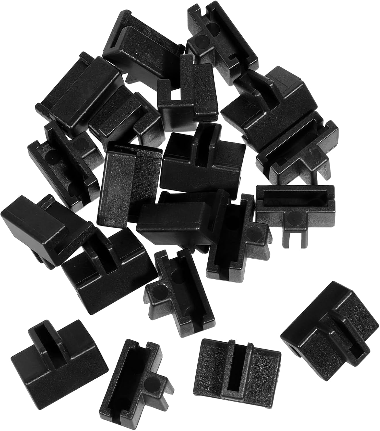 20PCS Hanging File Rail Clips, Specialty Storage File Cabinet Rails ...