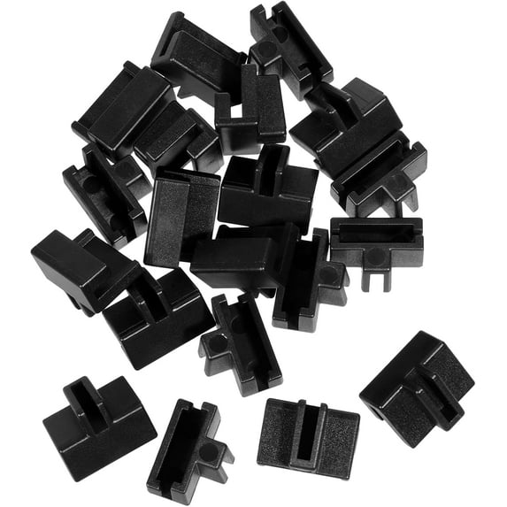 20PCS Hanging File Rail Clips, Specialty Storage File Cabinet Rails ...