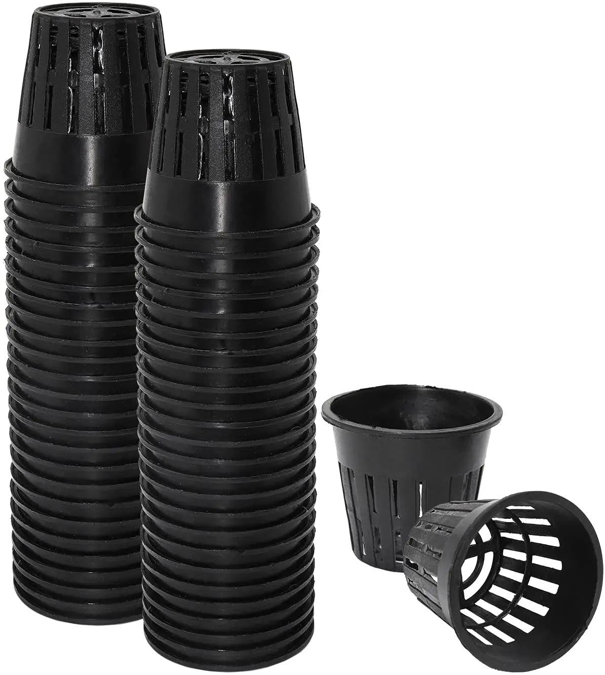 20PCS Hydroponic colonization Mesh Pot Net Cup Basket Hydroponic ...