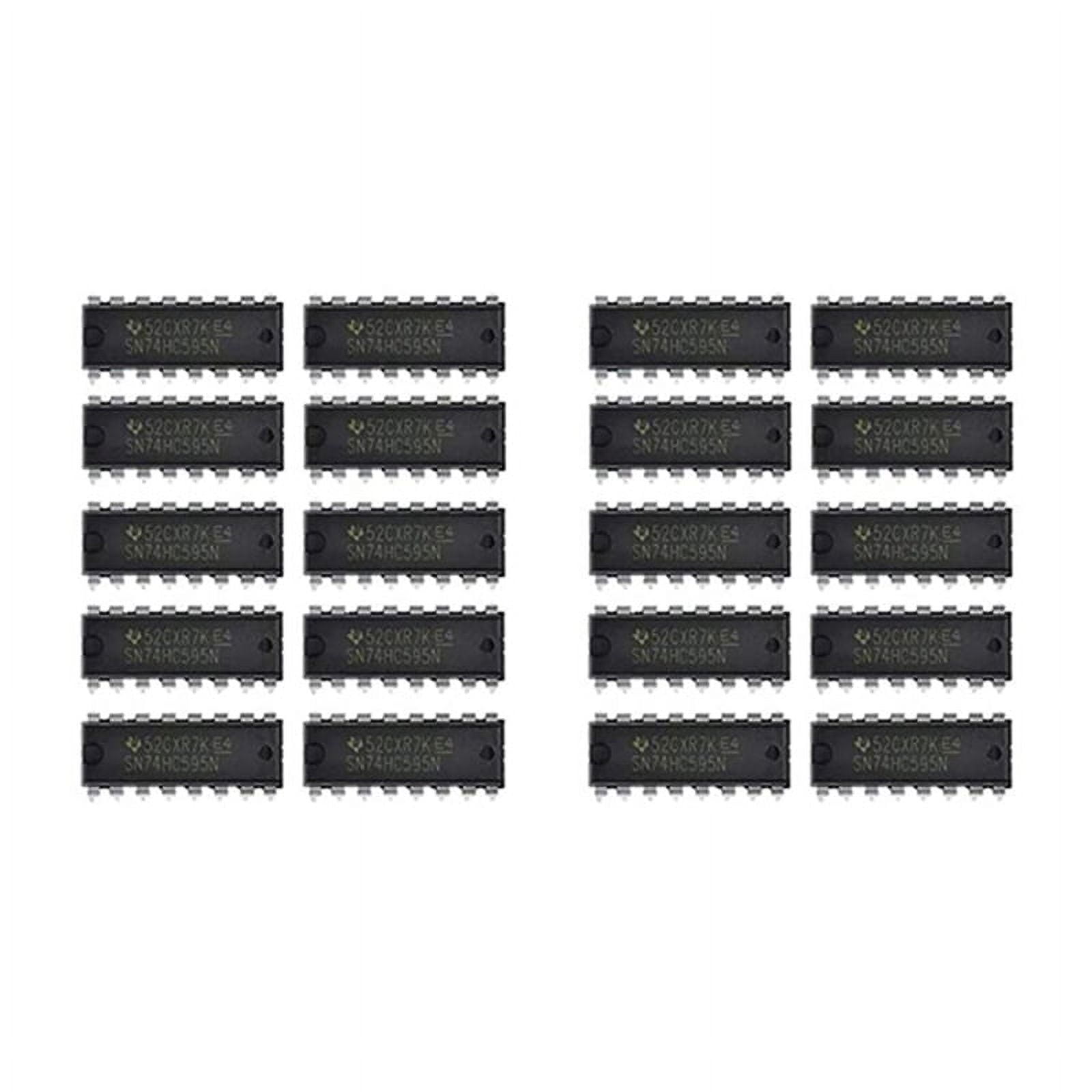 20PCS IC 74HC595 74HC595N SN74HC595N DIP-16 Logic-Shift Register ...