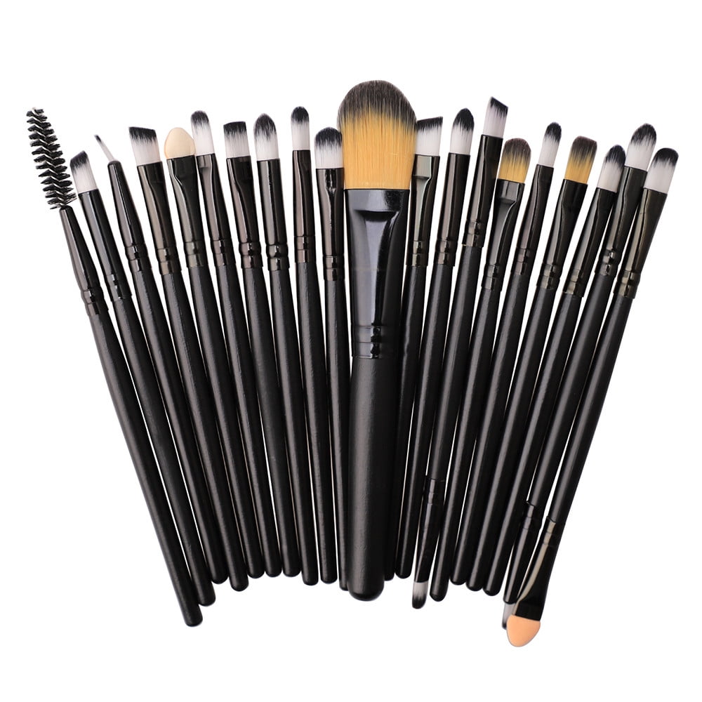20PCS Makeup Brush Set Cosmetic Brushes Eyeshadow Powder Lip Foundation ...