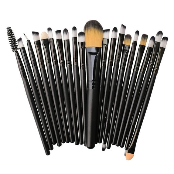 20PCS Makeup Brush Set Cosmetic Brushes Eyeshadow Powder Lip Foundation ...