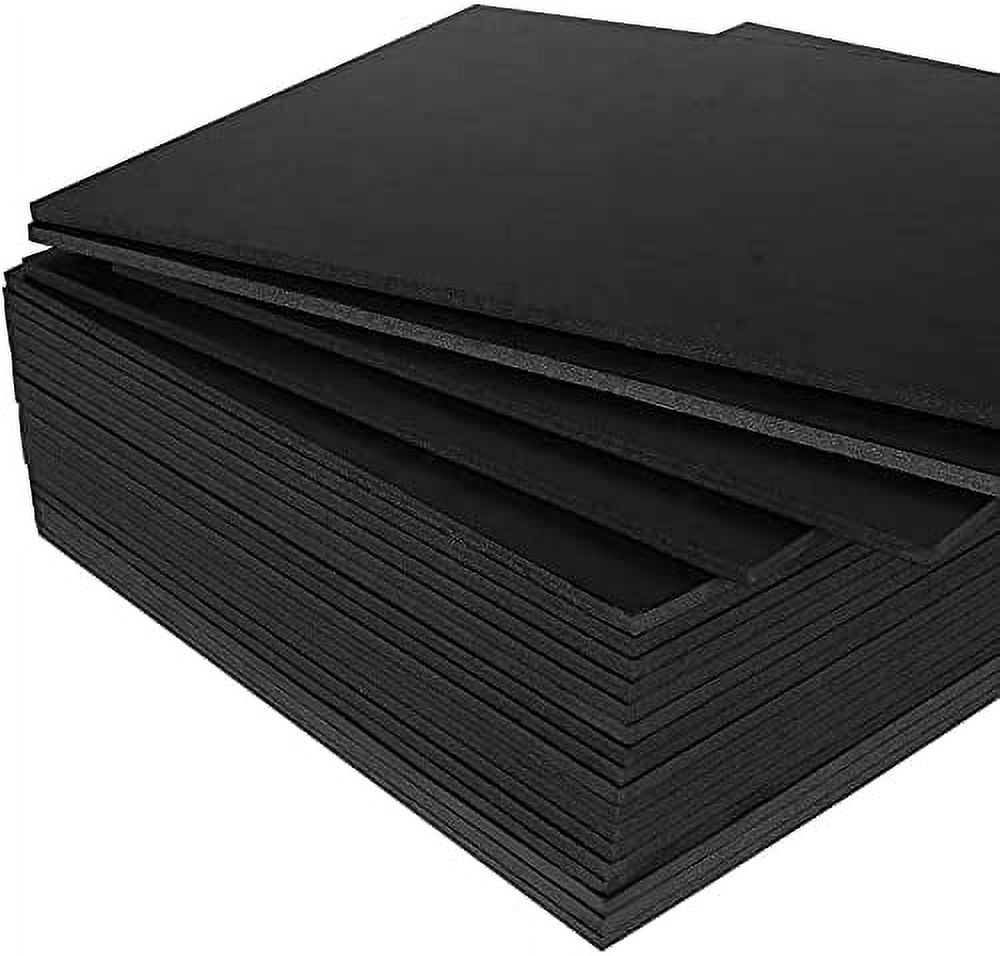20PCS Mat Board Center 14 x 11 inch Foam Core Board Backing Black Foam ...