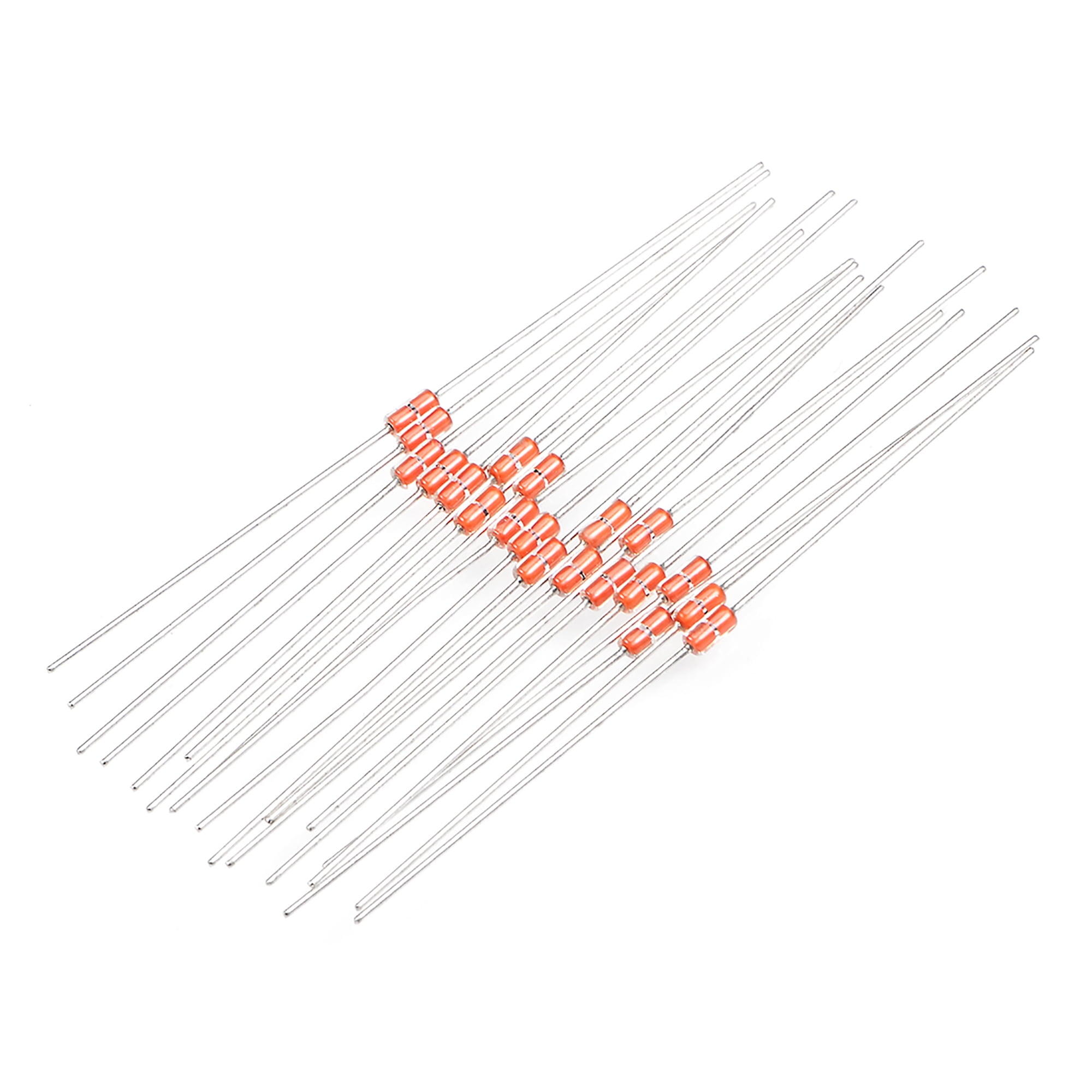 20PCS NTC Thermistors Resistors MF58 3950B 200K Ohm Glass Sealed ...