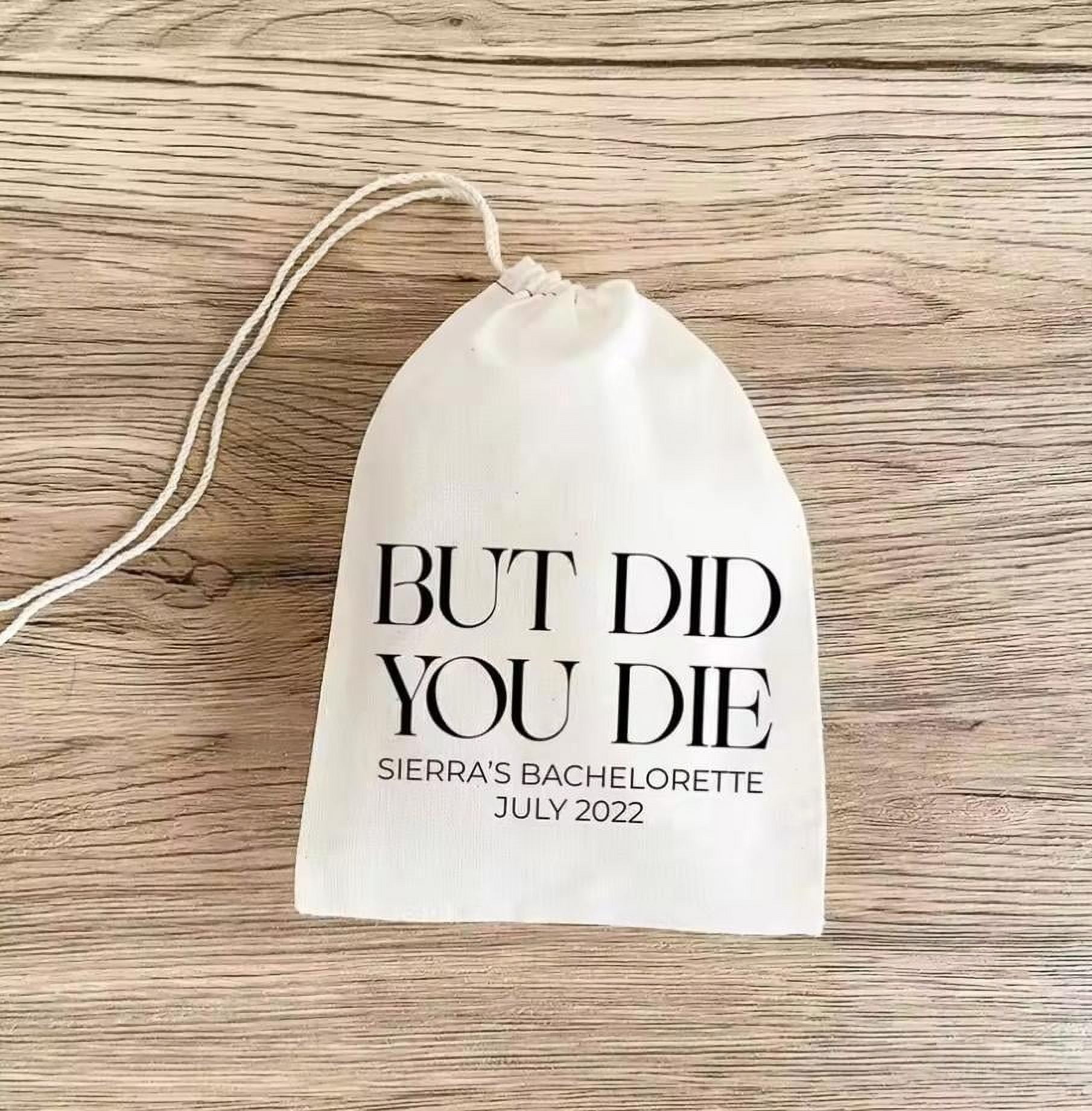 20PCS Personalized Hangover Recovery Kit Drawstring Bags,But Did You ...
