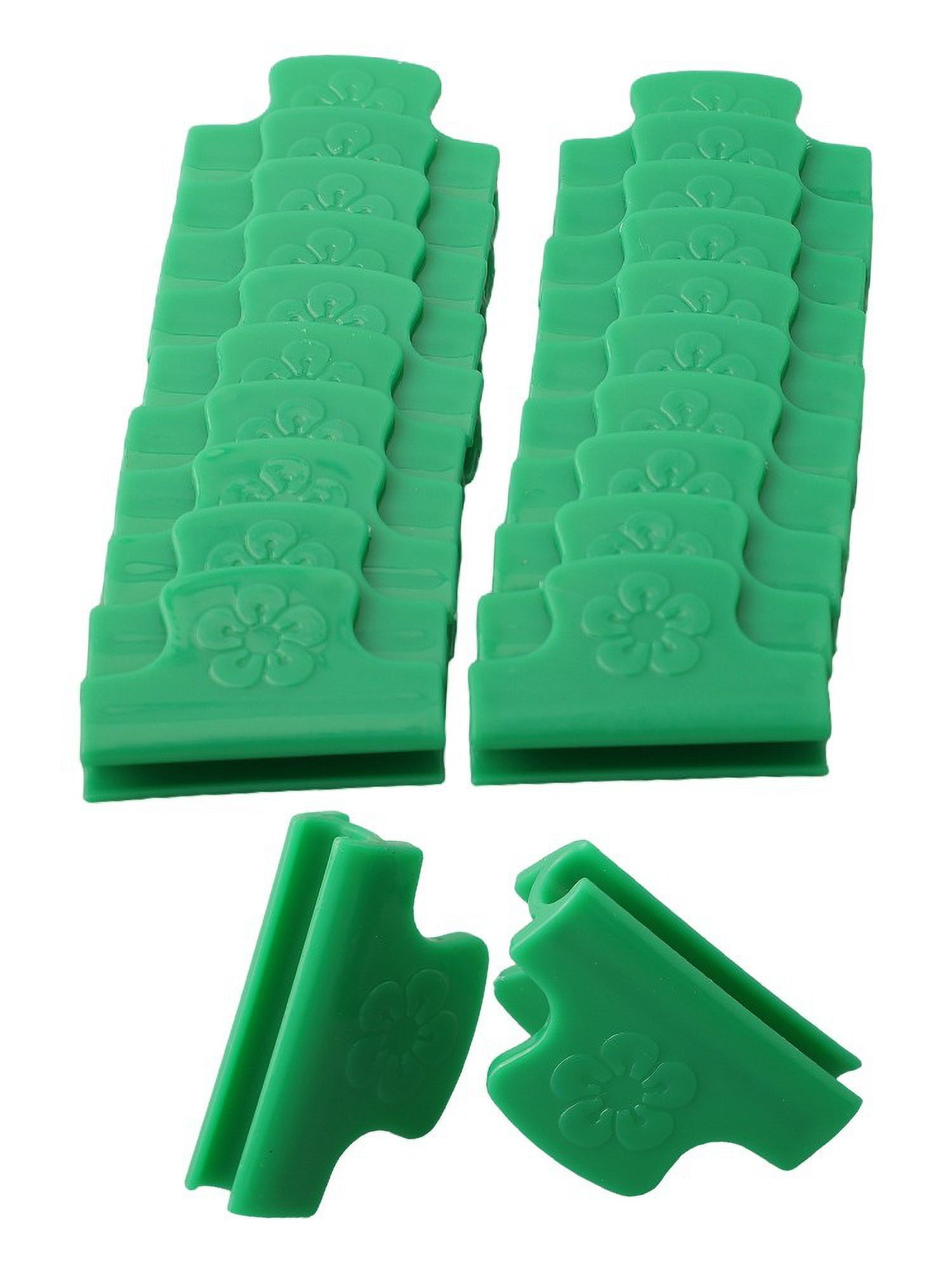 20PCS Pipe Clamps Plant Stakes Greenhouse Garden Netting Hoop Clips ...