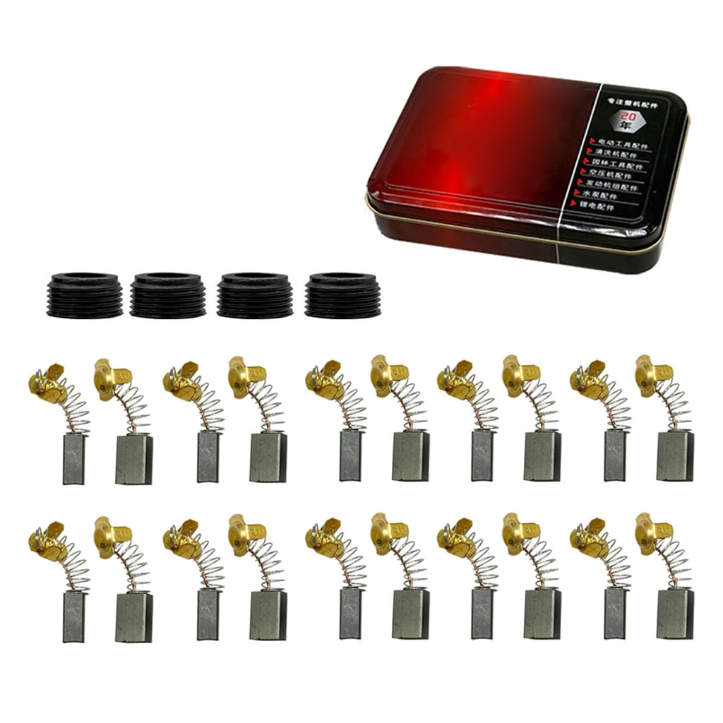 20PCS Premium Carbon Brushes for Cutting Machines and Drills Durability ...