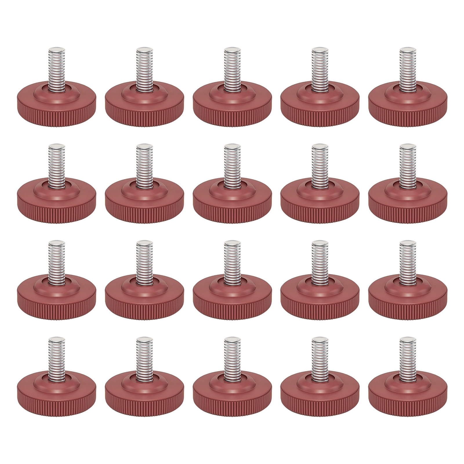 20PCS Quiet Heavy Duty Adjustable Furniture Legs Pad Not Slip Floor ...