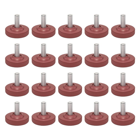 20PCS Quiet Heavy Duty Adjustable Furniture Legs Pad Not Slip Floor ...
