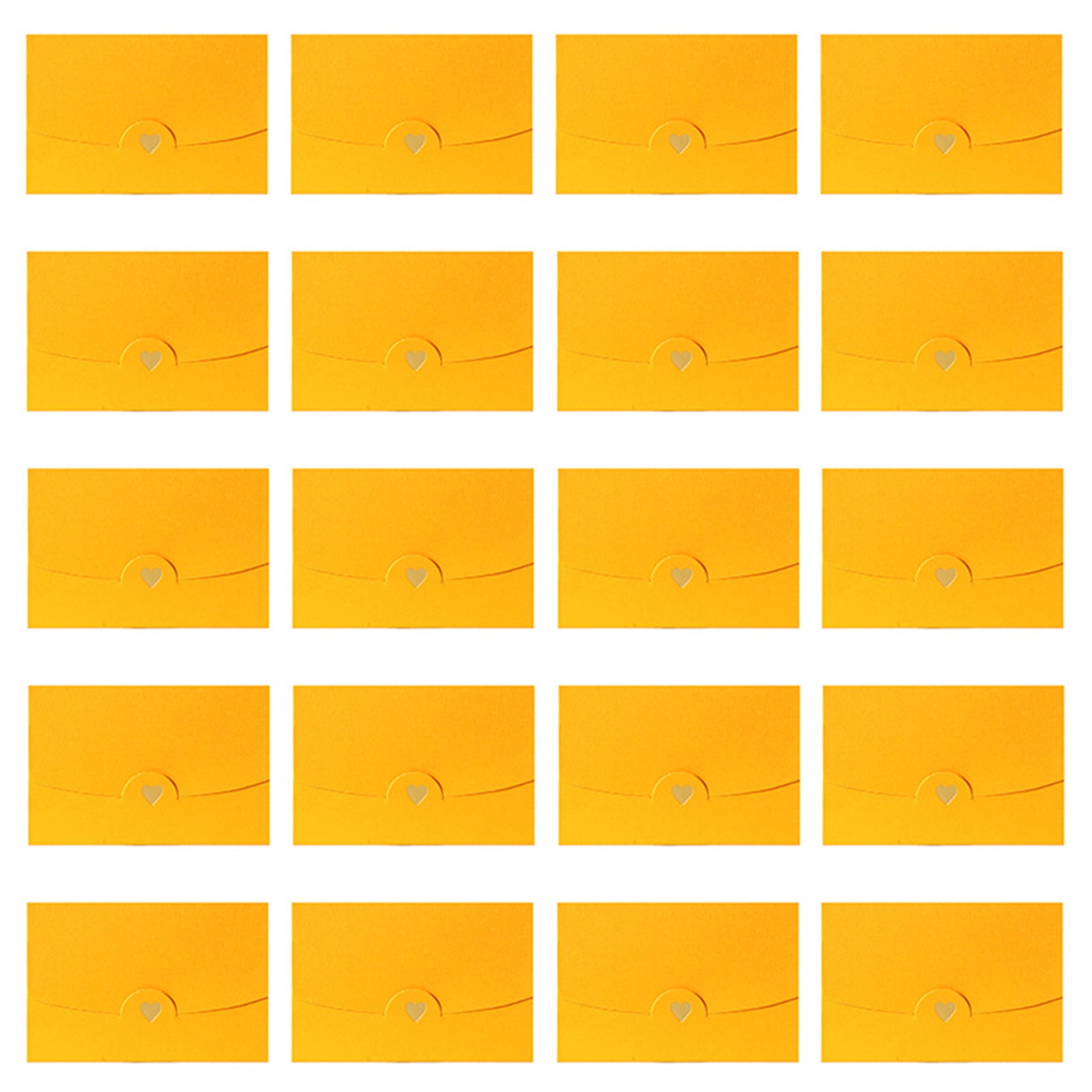 20PCS Retro Glitter Envelopes 6.8'' x 4'' Large Colored Envelopes Cash ...