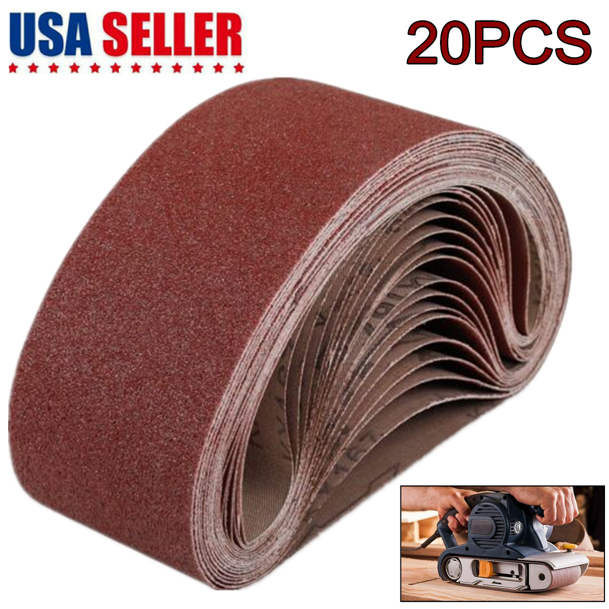 3M SandBlaster Sanding Belts, 3 in x 18 in - Walmart.com