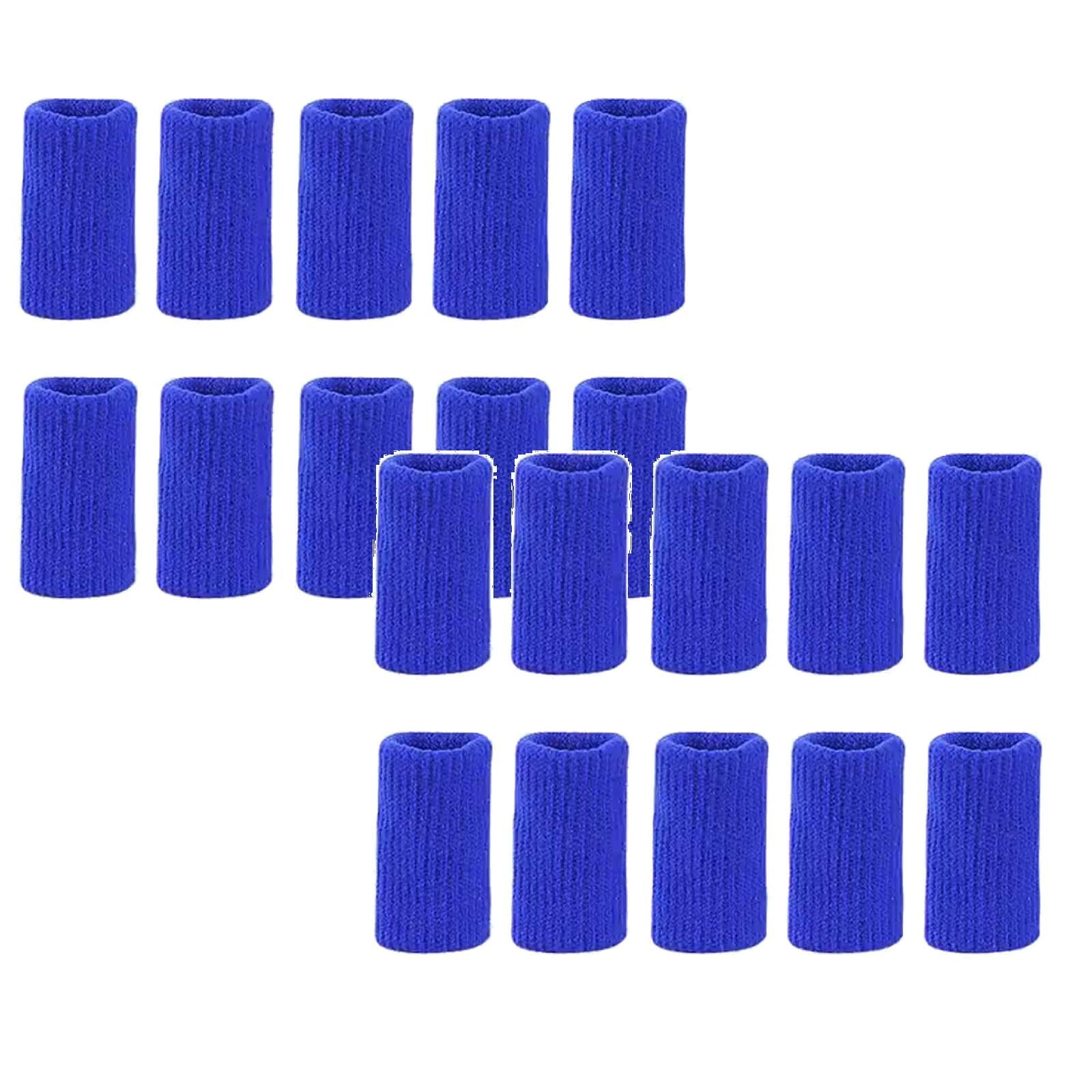 20PCS Sports Finger Sleeves - Breathable Elastic Support for Basketball ...