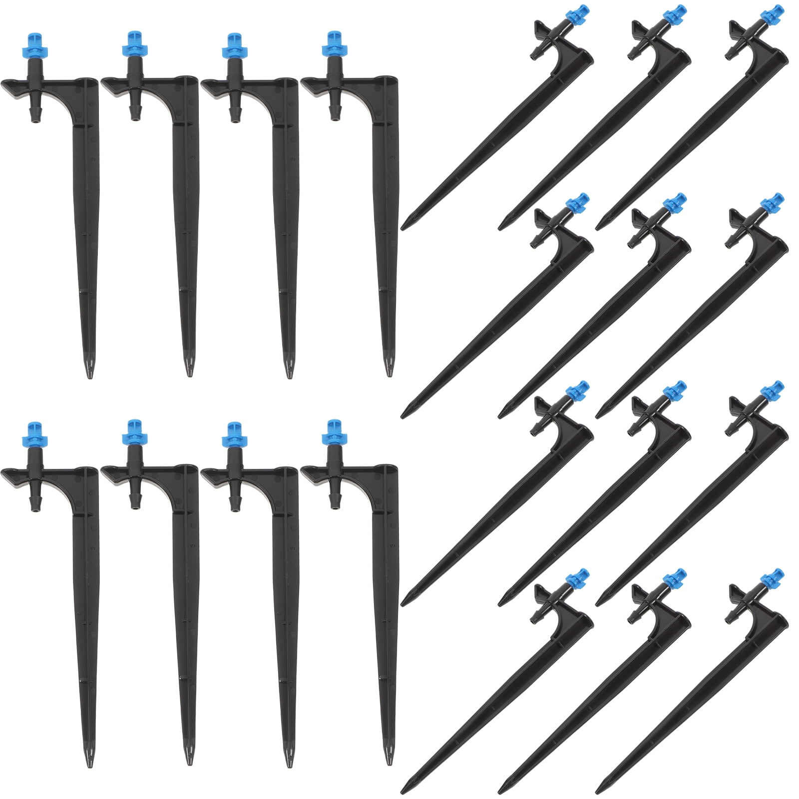 20PCS Sprinkler Drip Irrigation Emitters Ground Insert Sprayer Heads ...