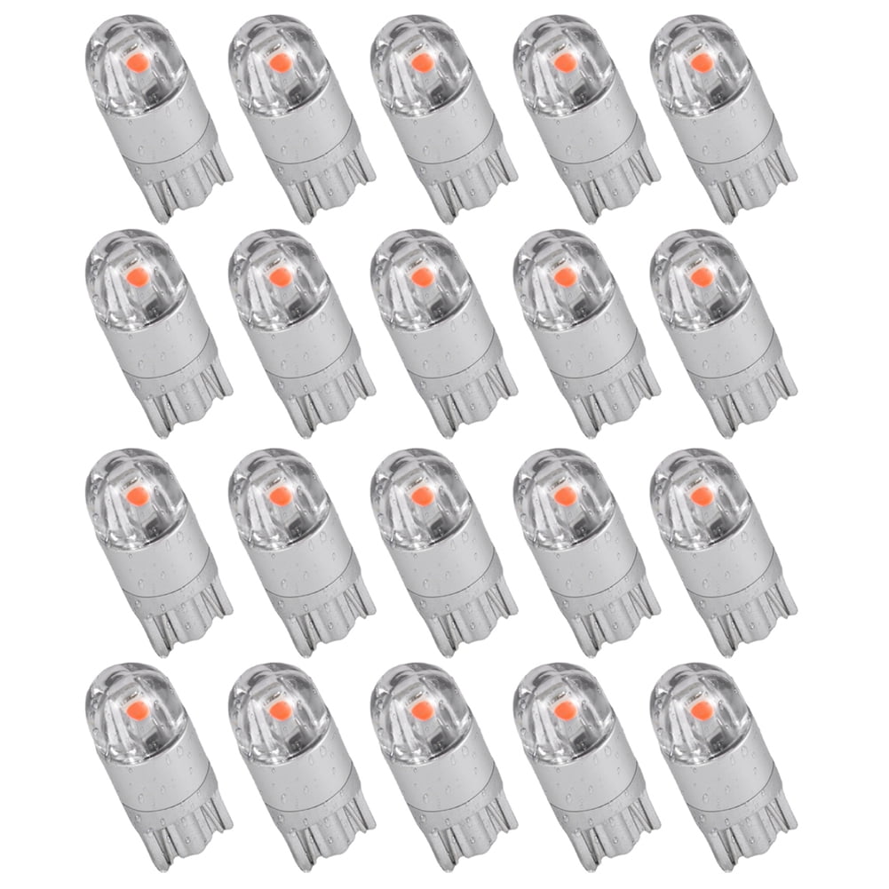 20PCS T10 LED Bulb Dome Light W5W LED Light Bulb License Plate Light ...