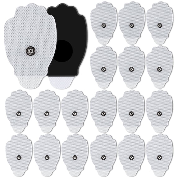 20PCS TENS Unit Electrode Pads, 1.77"*2.95" Skin-Friendly TENS Pads for ...