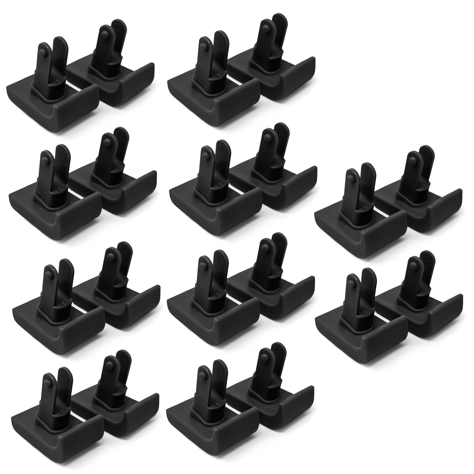 20PCS Top Glides Click & Go Walker Ski Glides for Stander EZ Fold-N-Go ...