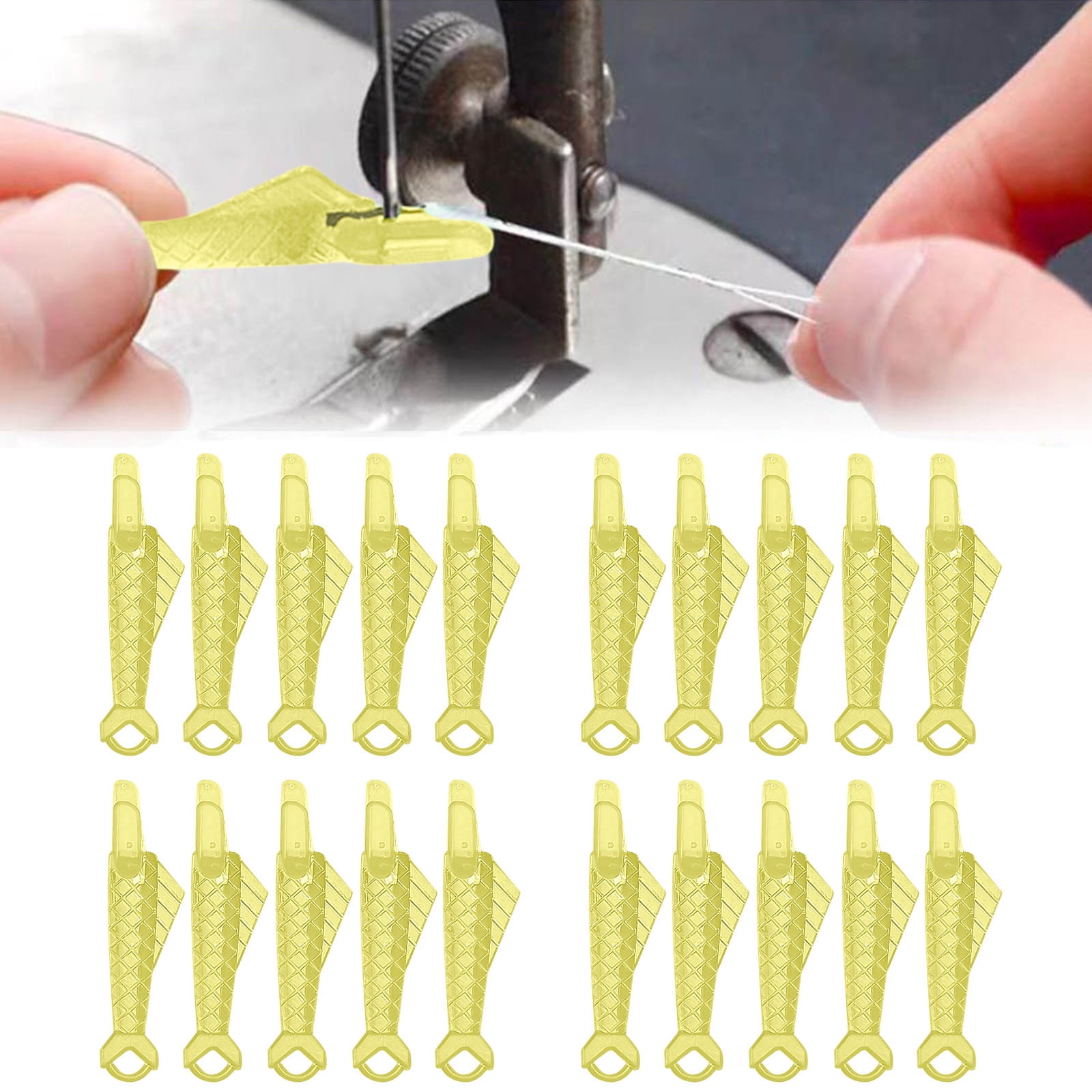 20PCS Upgraded Fish Type Sewing Machine Needle Threader, 2024 New ...