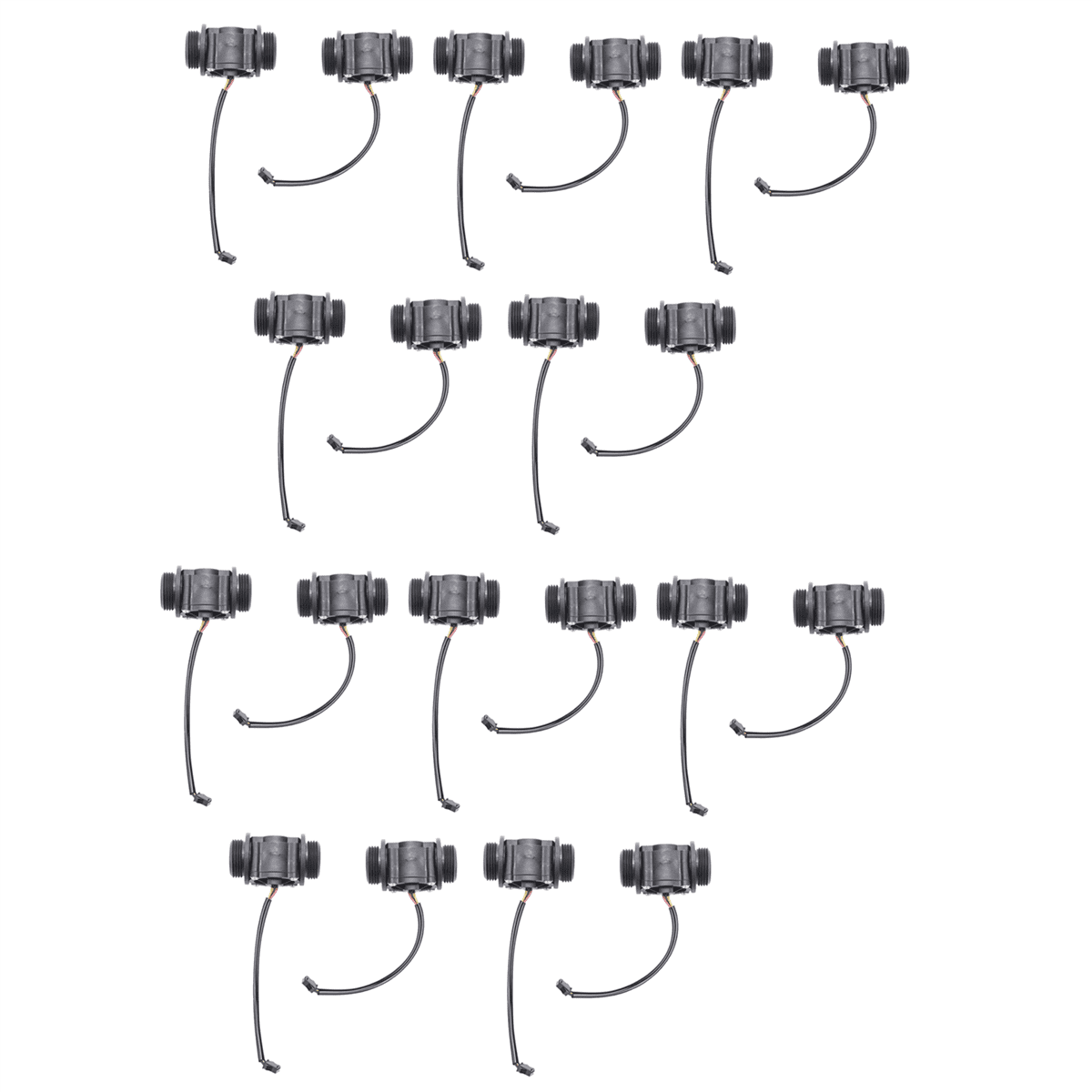 20PCS Water Flow Sensor Flow Meter Water Meter Sensor Flowmeter Water ...