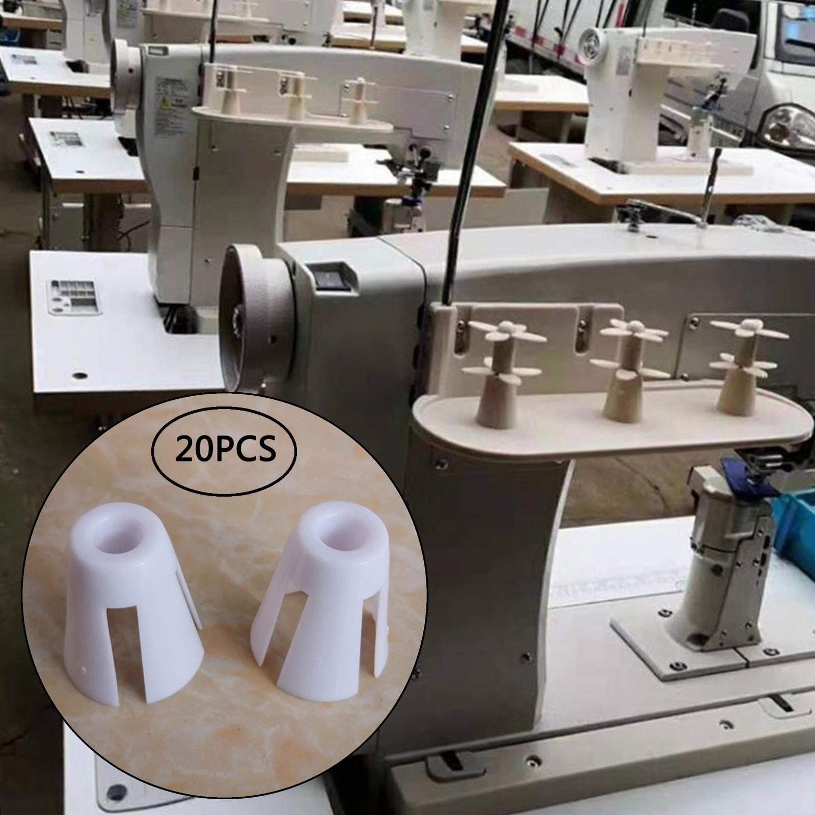 20PCS White Claw Thread Spool Cone Holder Sewing Accessories for ...